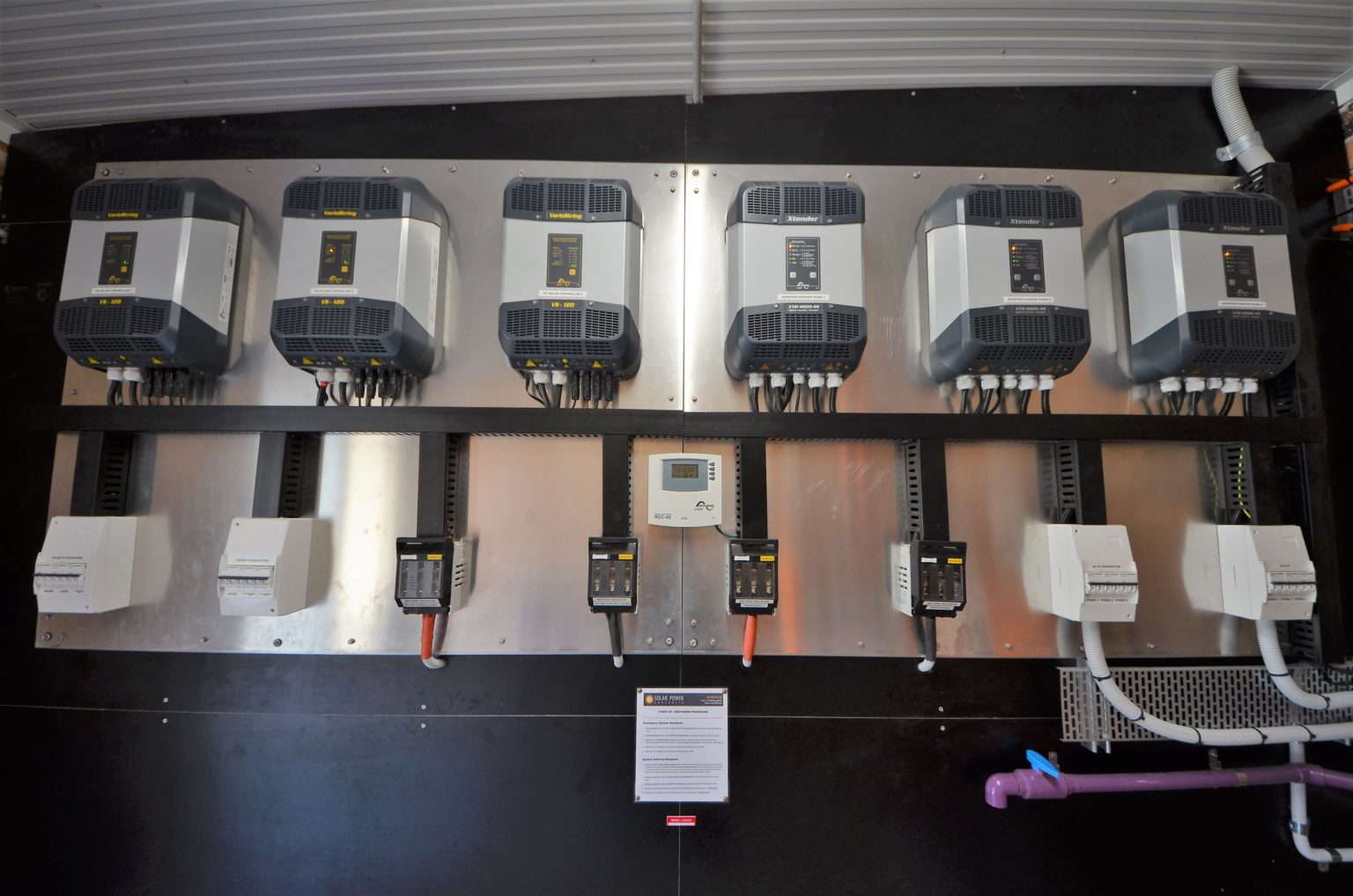 Off-grid wastewater treatment system in Sydney | STUDER