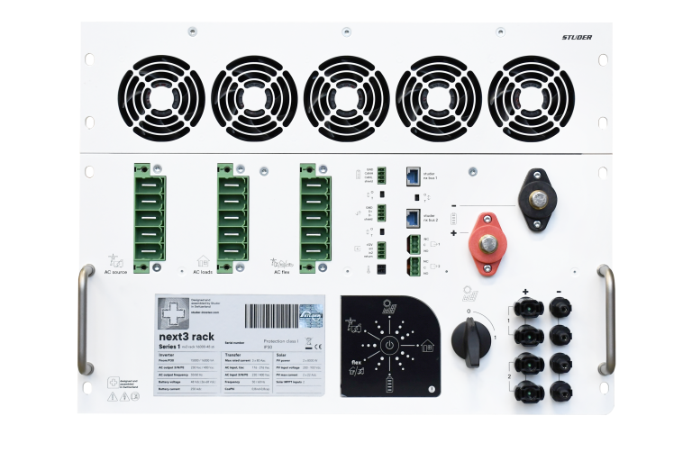 next3 16kVA three phase inverter-charger - Studer Innotec